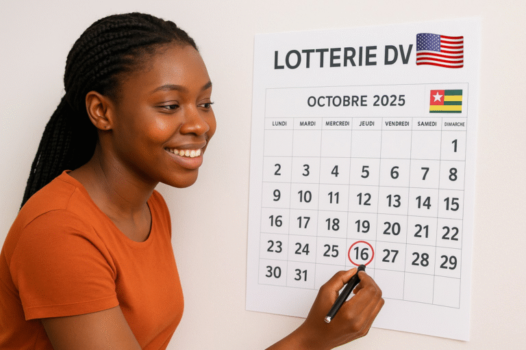 La DV Lottery 2027 : Voici les dates clés à ne pas louper | Togo Today